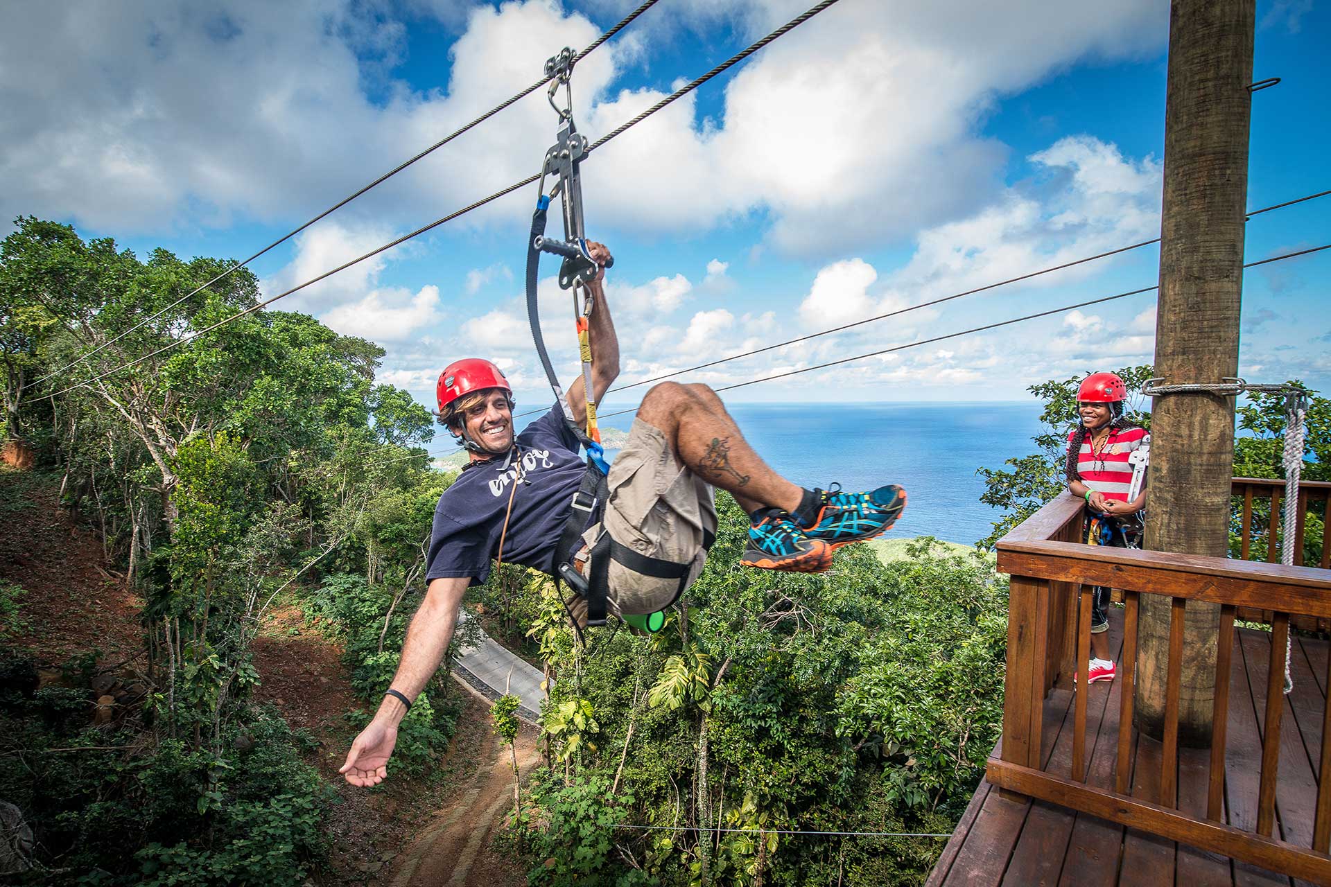 Things to do in St. Thomas when it rains - Tree Limin Extreme